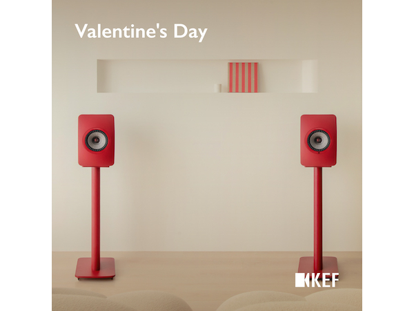 KEFサウンドを体験しよう！KEF Music Galleryでバレンタイン・フェア開催中 ｜ ガジェット通信 GetNews